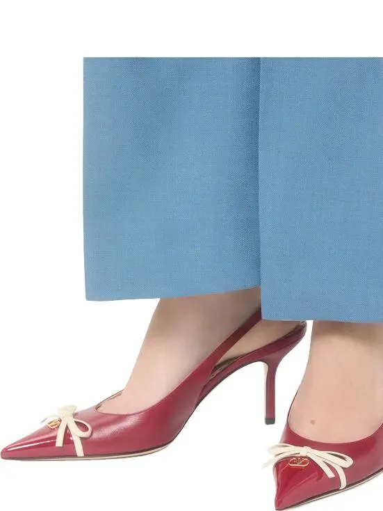 Valentino Garavani Bepointy Slingback Pump - Red