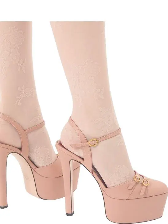 Valentino Garavani Crasher Platform Pumps - Pink