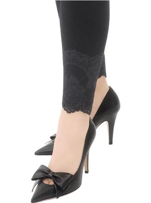 Valentino Garavani Bowow 100mm Kidskin Pumps - Black