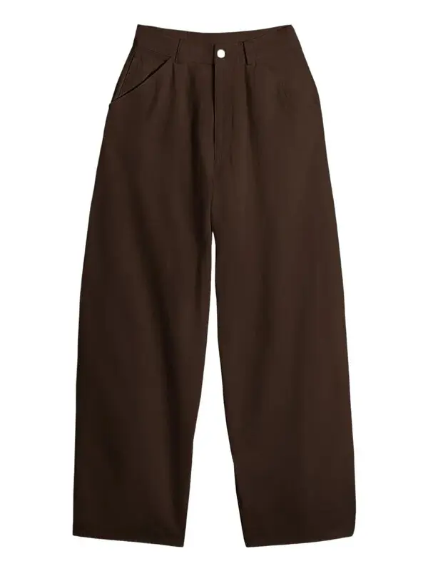 LEMAIRE Large Pants - Brown