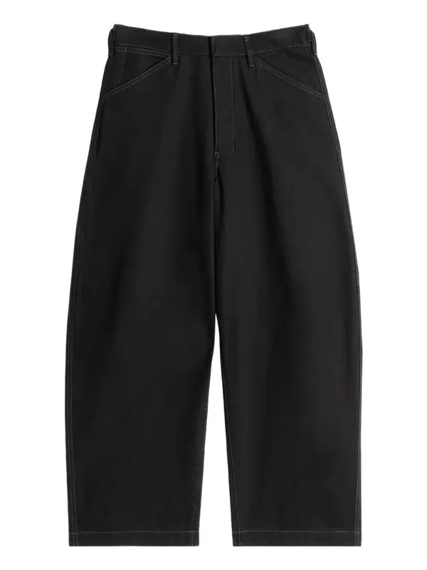 LEMAIRE Maxi Workwear Pants - Black