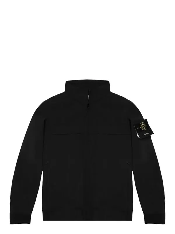 Stone Island Soft Shell Jacket - Black