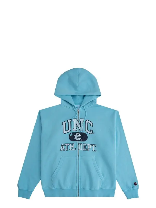 ERIC EMANUEL Ee Unc Zip-up Hoodie - Blue