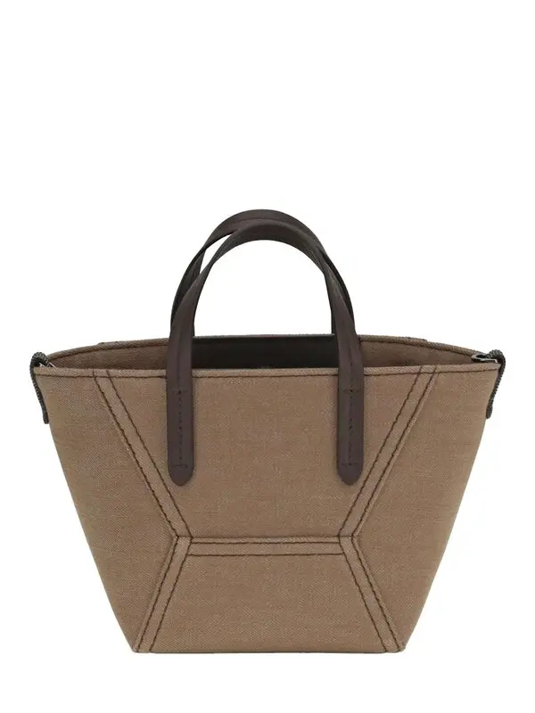 Brunello Cucinelli Mini Bag - Camel