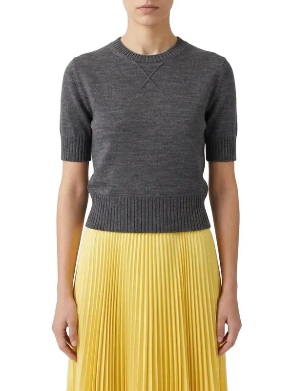 JIL SANDER Pullover Sweater - Smoke Grey