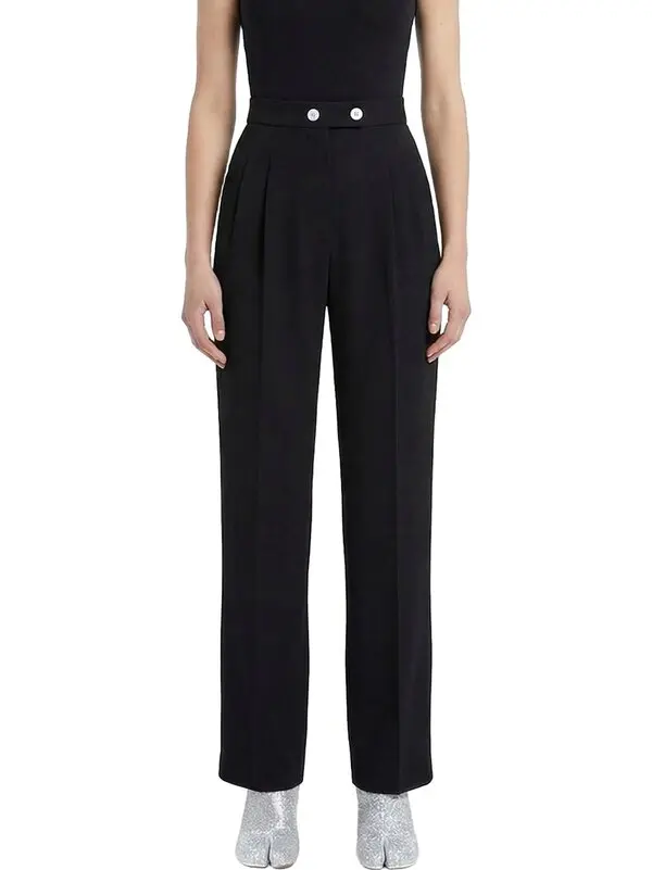 MAISON MARGIELA Tailored Trousers - Black