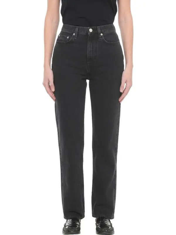 Loulou De Saison Straight Leg Jeans - Black