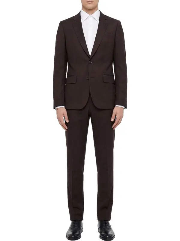 Paul Smith Single-breasted Wool Suit - Violet