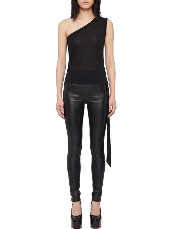 Rick Owens One Shoulder Top - Black