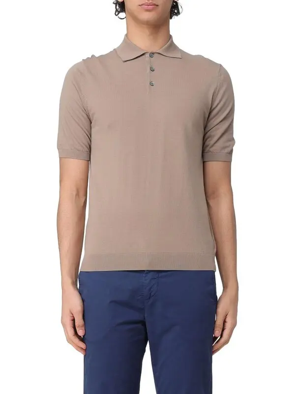 BALLANTYNE Polo Shirt - Sand