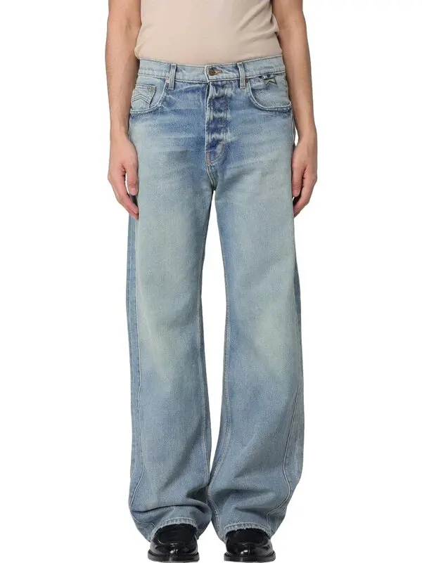 Rhude Straight Leg Jeans - Blue