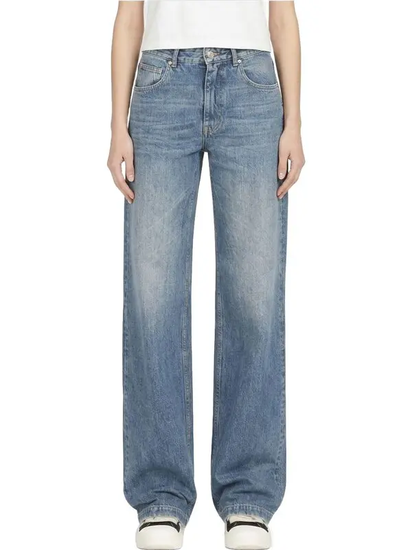 Rick Owens Straight Leg Jeans - Denim