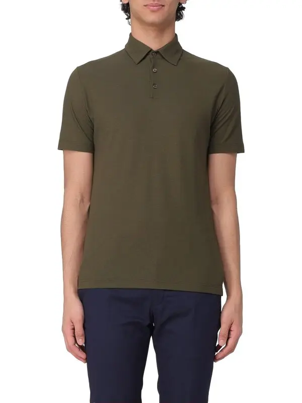 ZANONE Polo Shirt - Green