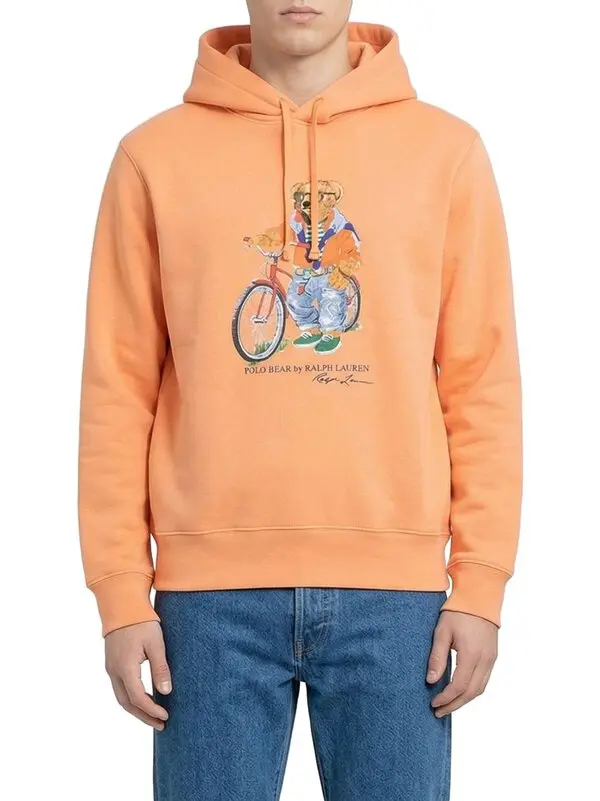Polo Ralph Lauren Fleece Hoodie - Orange