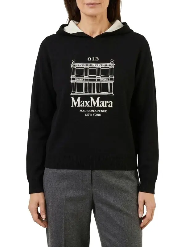 Max Mara Pullover Sweater - Black