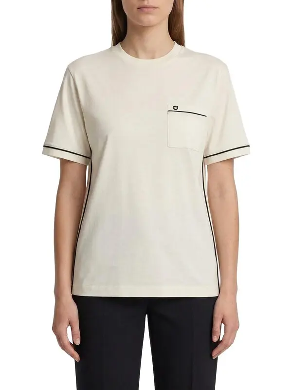 FERRAGAMO T-shirt - Beige