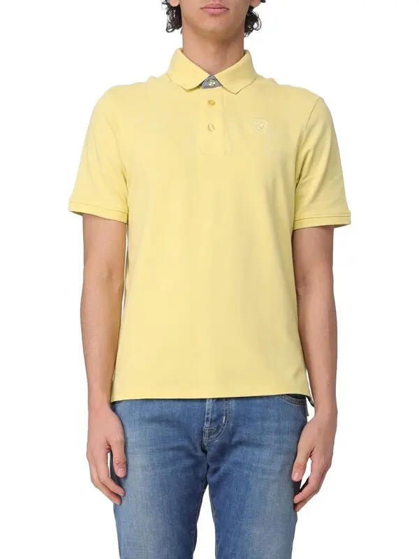 BLAUER. Polo Shirt - Yellow