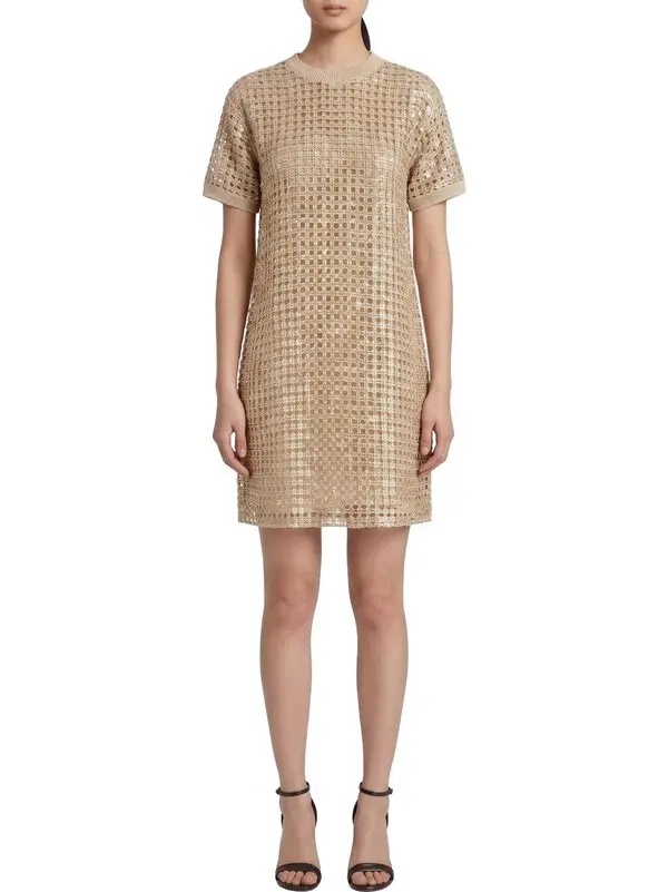 Brunello Cucinelli Knit Dress - Yellow