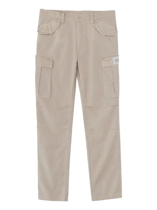 Dolce & Gabbana Cargo Trousers With Pockets - Beige