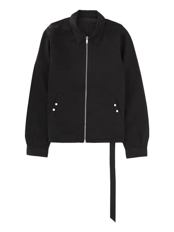 Rick Owens Zip-front Jacket - Black