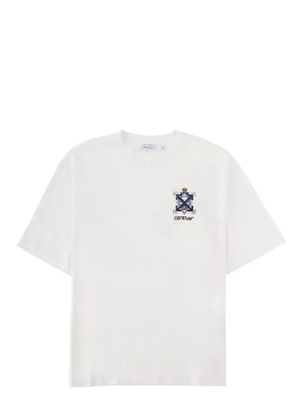 Off-White T-shirt Con Logo - White