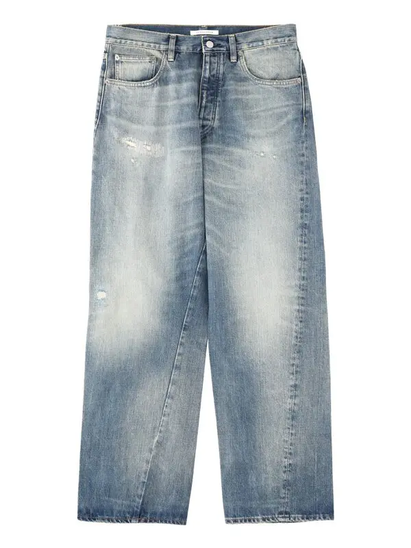 SUNFLOWER Wide Twist Jeans - Denim