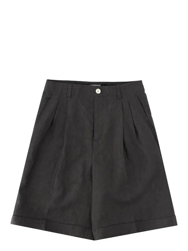 Jacquemus Le Shorts Pastro - Charcoal