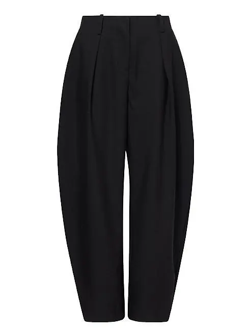 Dissh Romy Barrel-leg Woven Trousers - Black