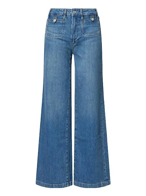 Paige Anessa Straight-leg Denim Jeans - Written