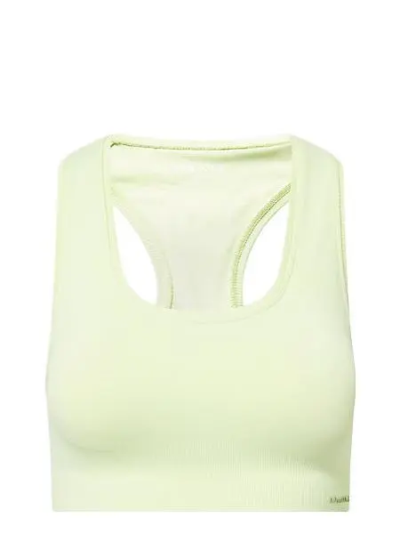 ADANOLA Classic Seamless Racerback Sports Bra - Washed Lime Green
