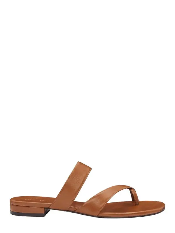 REFORMATION Genine Flat Sandal - Natural