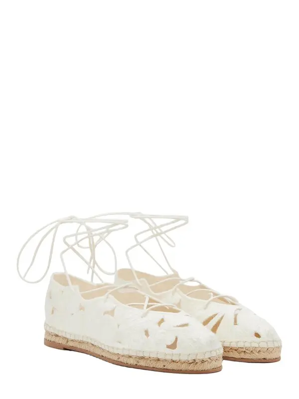 REFORMATION Adeline Espadrille - Ivory
