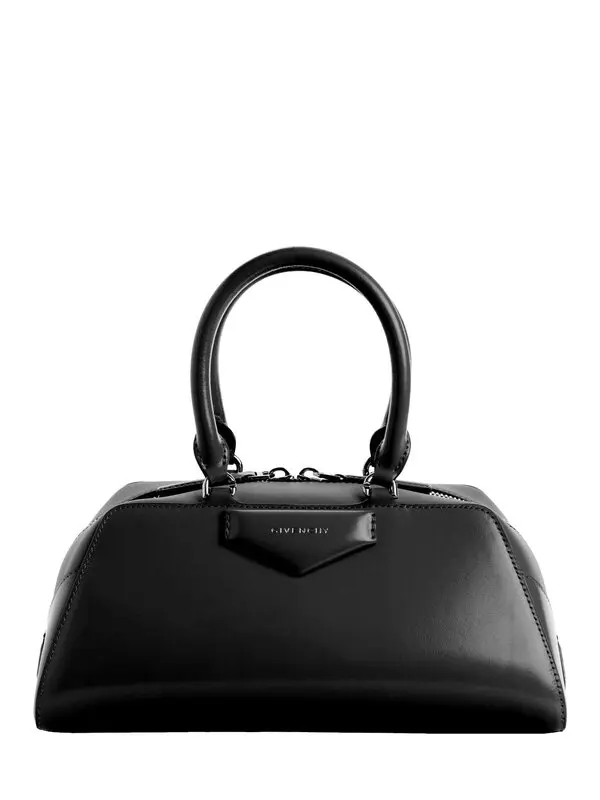 Givenchy Medium Antigona Soft Leather East/west Top Handle Bag - 001-black