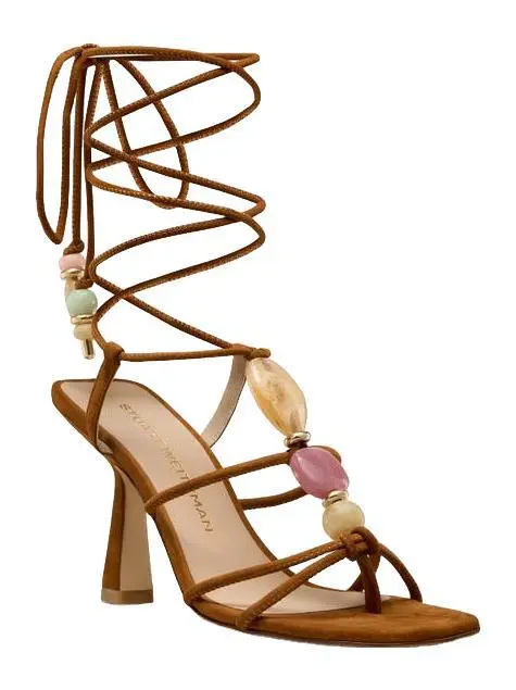 STUART WEITZMAN Majorca Wrap Sandal - Boho Tan