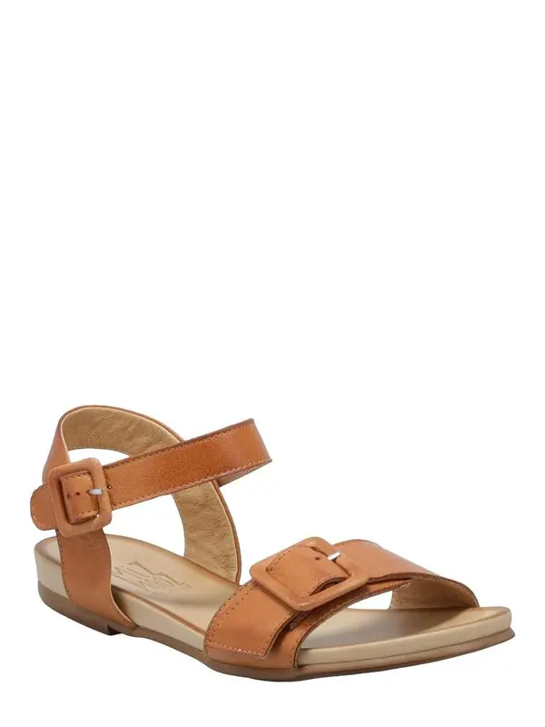 Miz Mooz Tatum Ankle Strap Sandal - Brandy