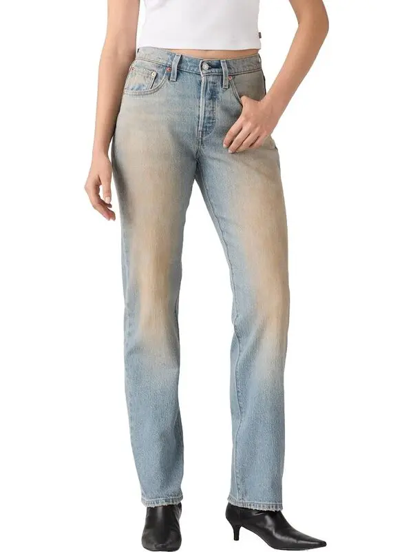 LEVI'S 501® Curve High Waist Straight Leg Jeans - Off Roading Stf Str