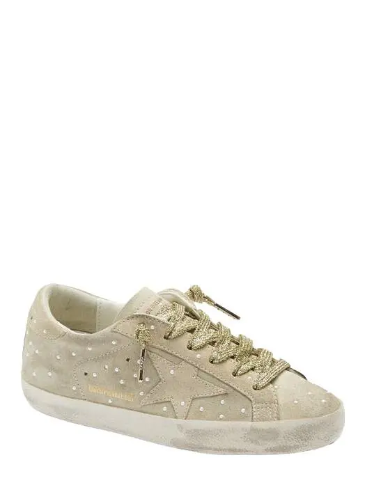 GOLDEN GOOSE Super-star Low Top Sneaker - Light Beige