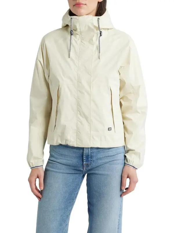 Helly Hansen Koster 2.5-layer Waterproof Windproof Rain Jacket - Cream
