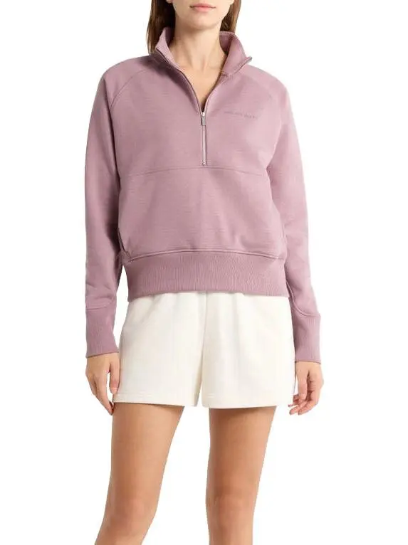 Sweaty Betty Revive Half Zip Sweatshirt - Duskberry Purple