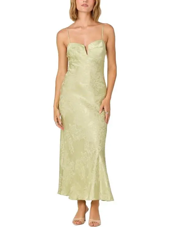 Astr The Label Tyla Sleeveless Maxi Dress - Sage