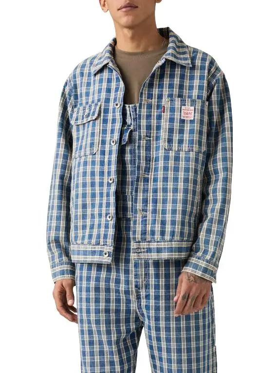LEVI'S Sunrise Plaid Trucker Jacket - Summer Check Trucker