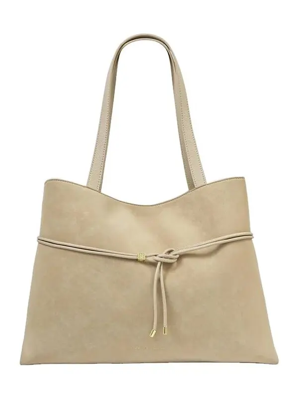 KATIE LOXTON Lori Tote Bag - Desert Sand Suedette