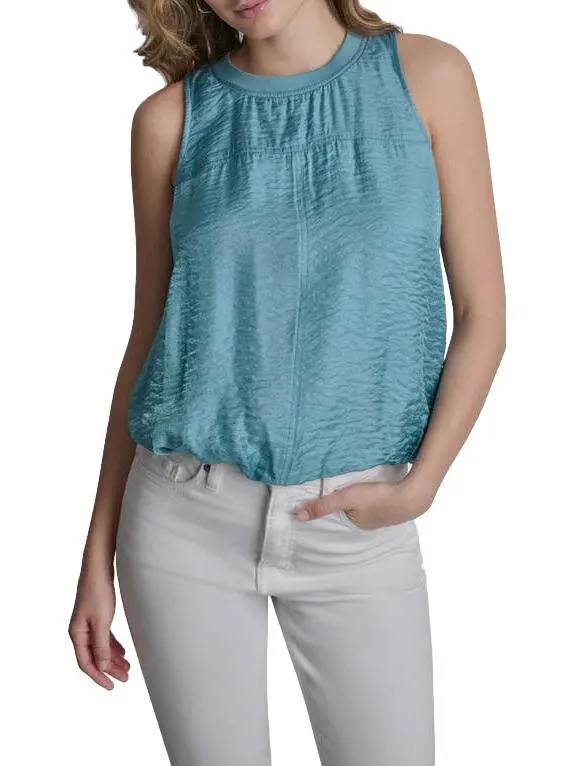 Dkny Jacquard Tank - Cameo Blue