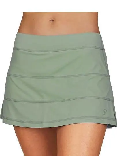 SOFIBELLA 13in Tennis Skirt - Army