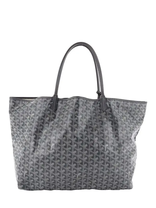 Goyard Saint Louis Gm Tote Coated Canvas - Gray