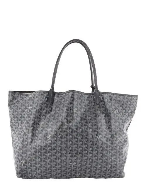 Goyard Saint Louis Tote Coated Canvas Gm - Grey