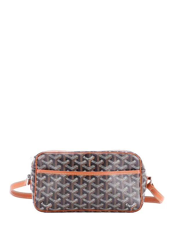 Goyard Cap Vert Bag Coated Canvas - Brown