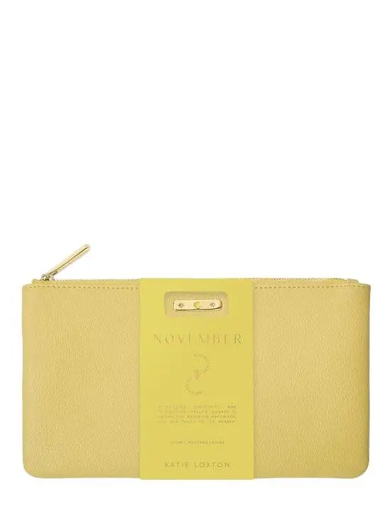 KATIE LOXTON Birthstone Pouch - November