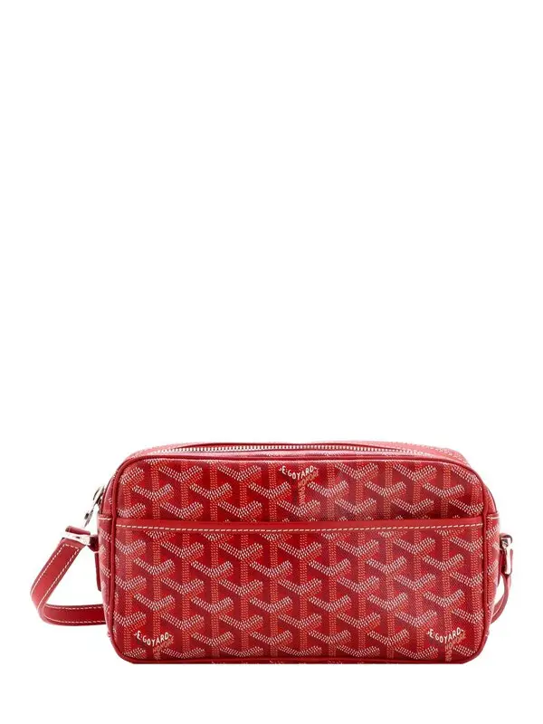 Goyard Cap Vert Bag Coated Canvas - Red