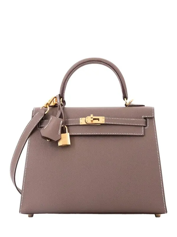 Hermès Kelly Handbag 25 - Etoupe